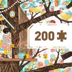 Puzzle Gallery - Tree house - 200 pcs - Djeco