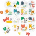 Puzzle Alphabet bébé - Motricité, lettres, enfant 2 ans - Janod