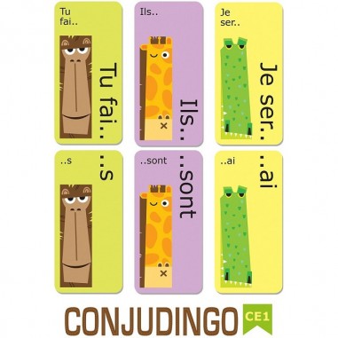Conjudingo CE1 - Jeu de société - Cocktail Games