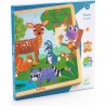 Puzzle cadre 16 pièces : puzzlo forest - Djeco