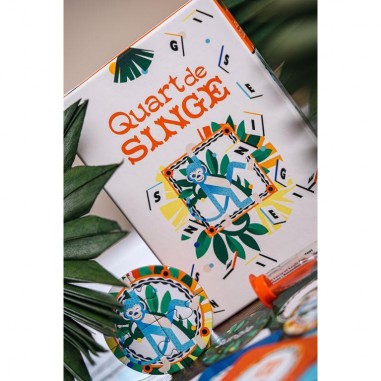 Quart de Singe - Blanc Manger Coco - Jeux de société - Hiboutatillus