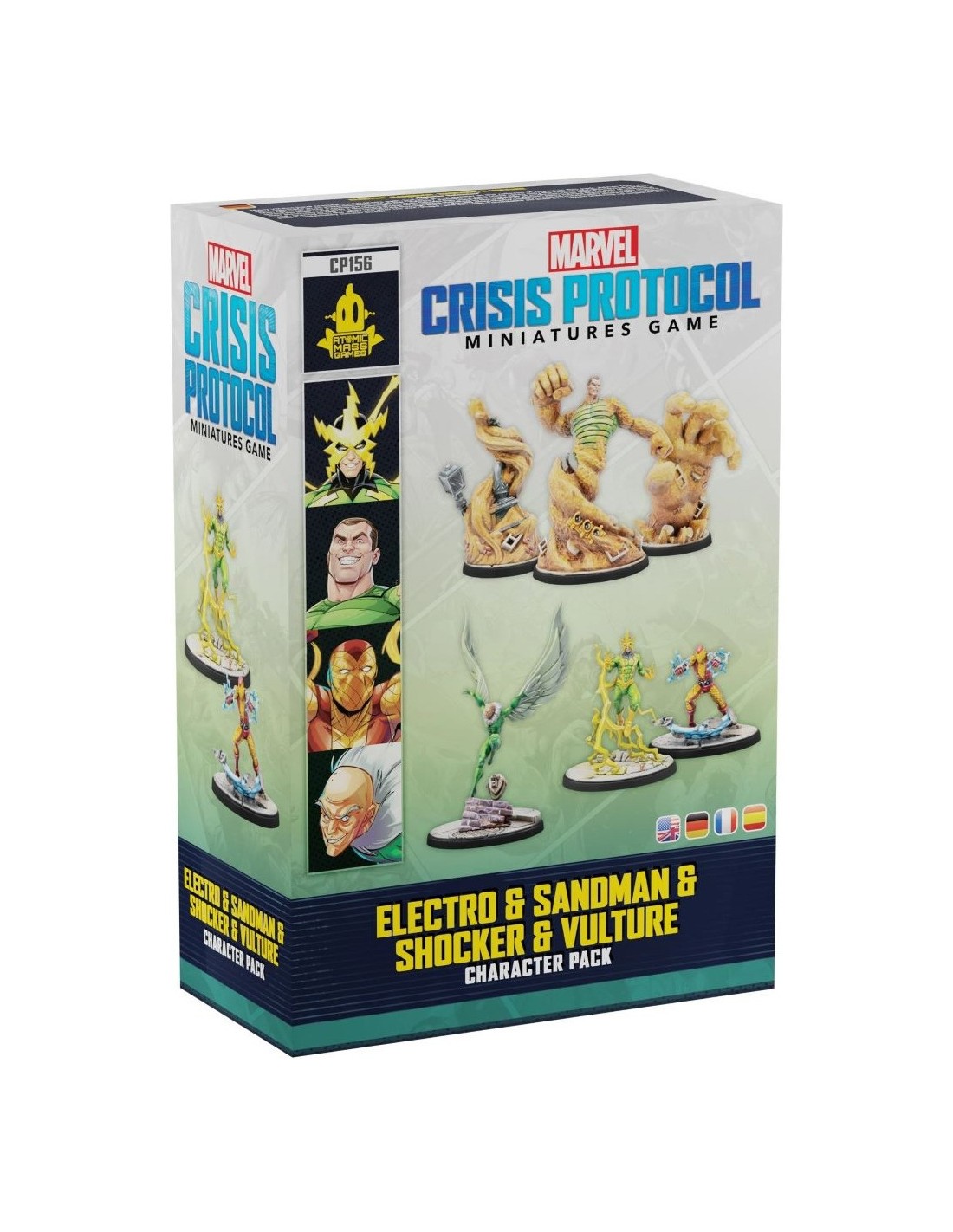 Marvel Crisis Protocol: Electro & Sandman & Shocker & Vulture - Jeux de ...
