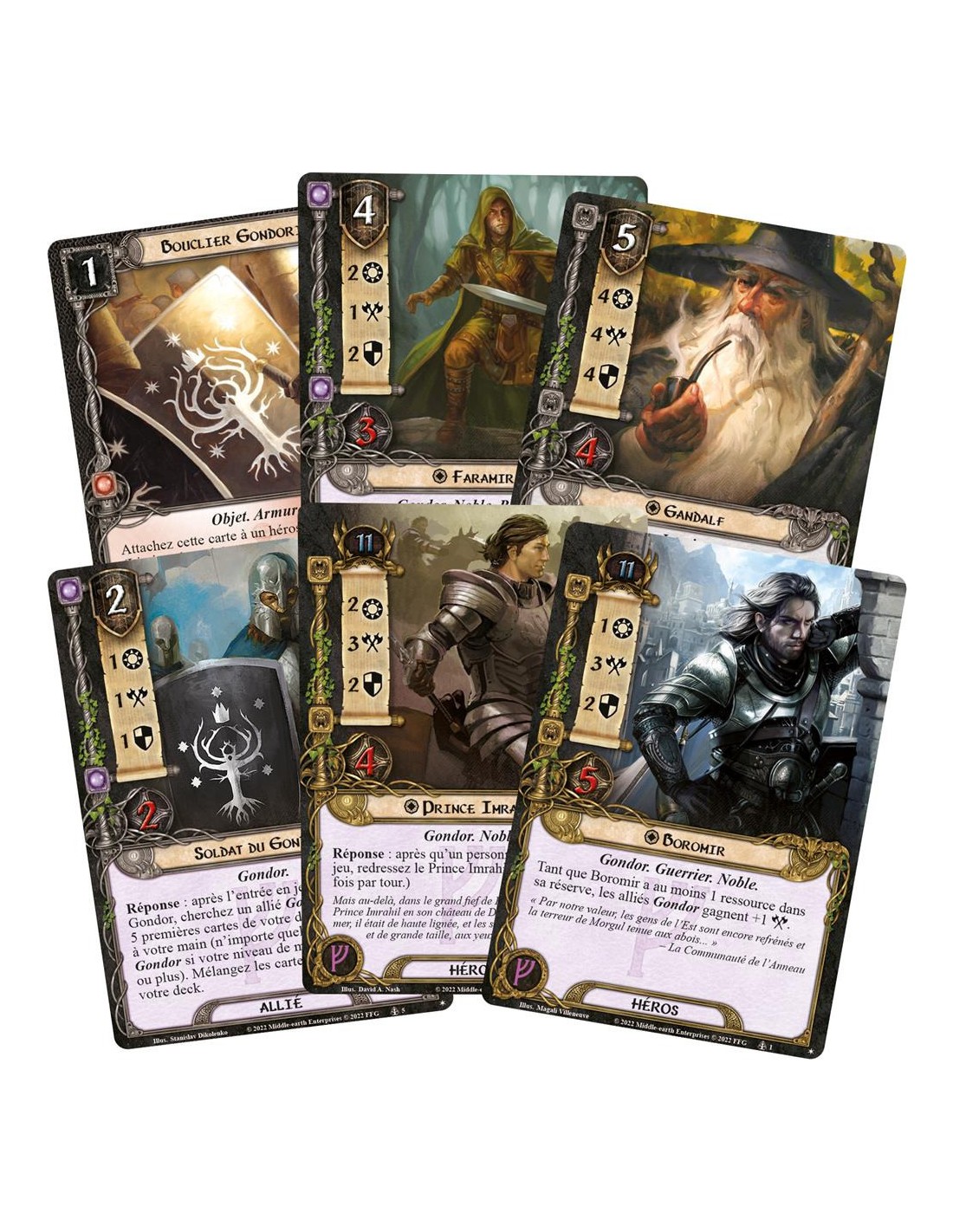 Le Seigneur des Anneaux Jce - Les Défenseurs du Gondor - Jeux de cartes ...