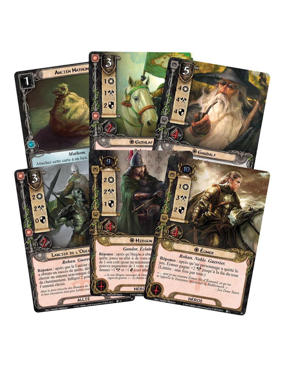 Le Seigneur des Anneaux Jce - Les Cavaliers du Rohan - Jeux de cartes ...