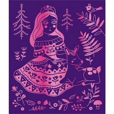 Cartes à gratter "Scratch Art Jolies Princesses" Janod