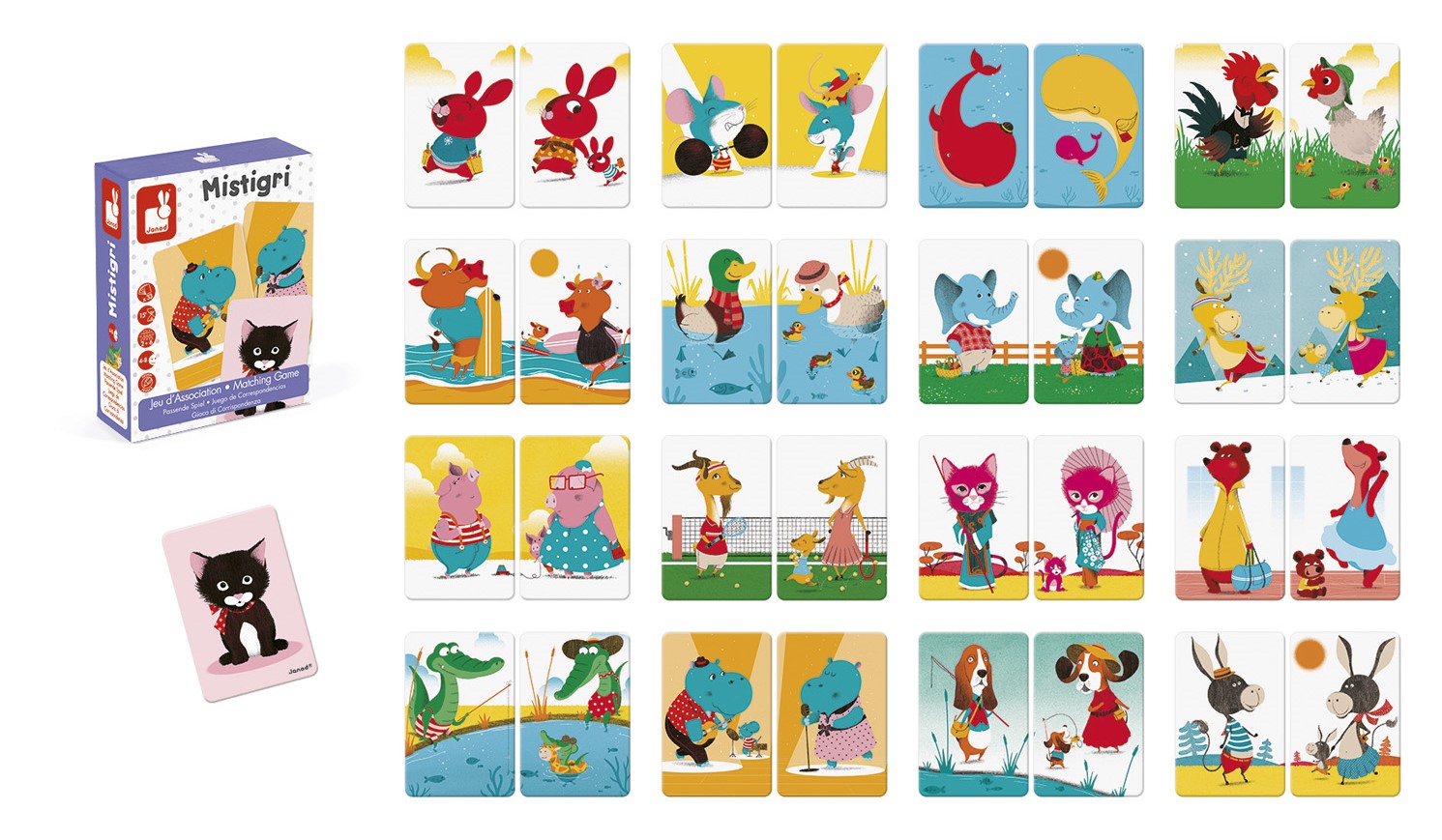 Le jeu du Mistigri - Les Amis Monstres